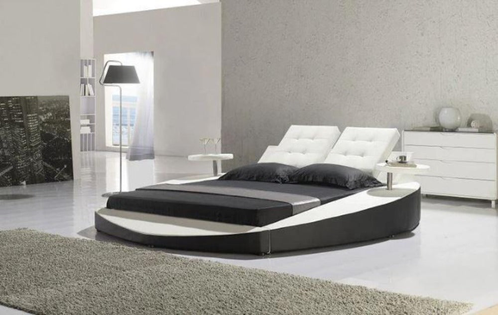 Bedroom with a Statement Bed Frame - Lixra.com