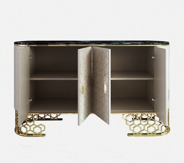 Buffet Table With Hexagon Pattern: Modern Style and Design - Default ...