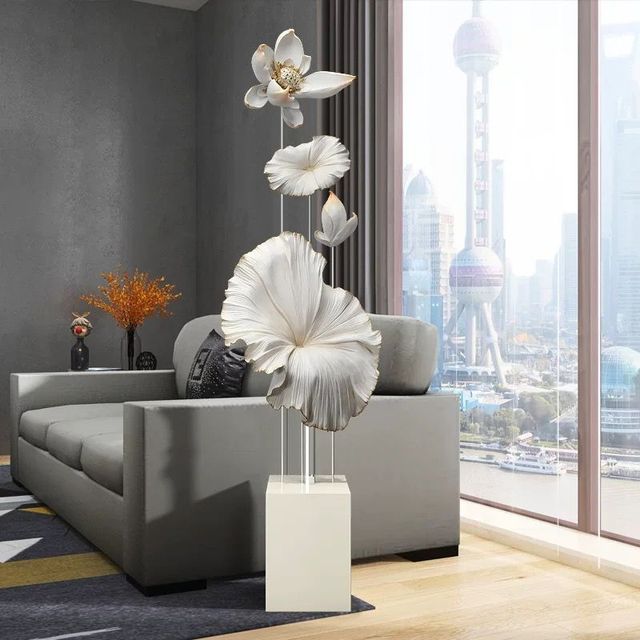 Resin Hand Carved Modern Design Decorative Showpiece - Lixra.com