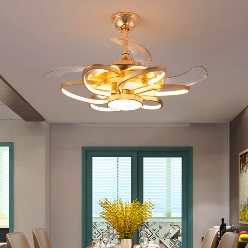 Modern Decorative Ceiling-Fan with Light - Lixra.com