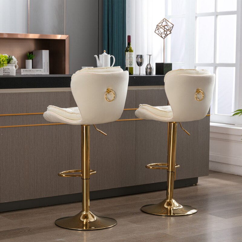 Contemporary Design Palatial Swivel High-Raised Stool – Lixra.com