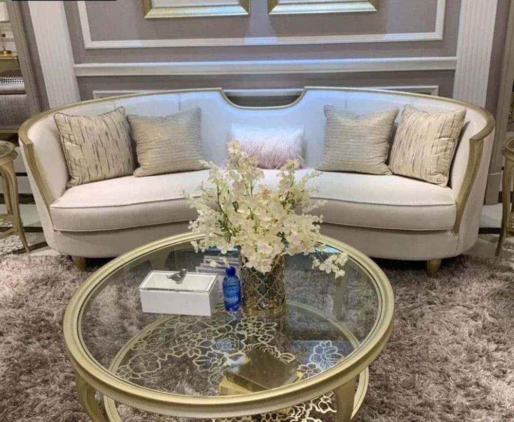 Luxury Fabric Sofa Set For Living Room – Elegant Design - Lixra.com